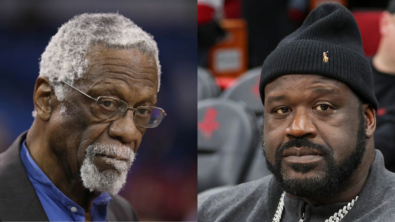 "I Couldn't Get a Word in With Bill Russell!": When Shaquille O'Neal ...