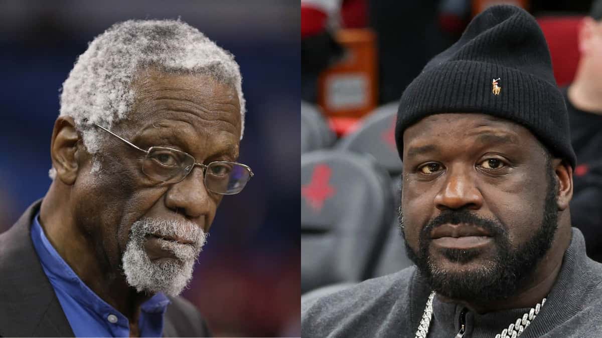 "I Couldn't Get a Word in With Bill Russell!": When Shaquille O'Neal ...