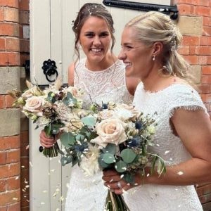 Are Nat Sciver and Katherine Brunt married: Katherine Brunt and Nat ...