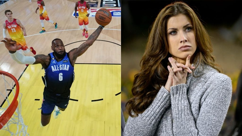 LeBron James, Captivated by A.J McCarron's Girlfriend Katherine Webb's ...