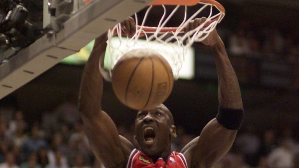 WATCH: 48 Year Old Michael Jordan Silences Doubters With a Dunk - The ...