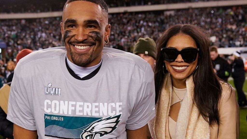 Bryonna Burrows dating Jalen Hurts? Does Eagles QB have a secret ...