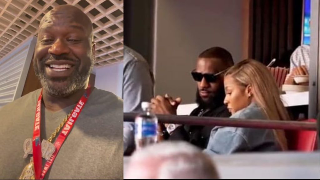 Shaquille O'Neal & LeBron James at Super Bowl LVII: Twitter Goes Crazy ...
