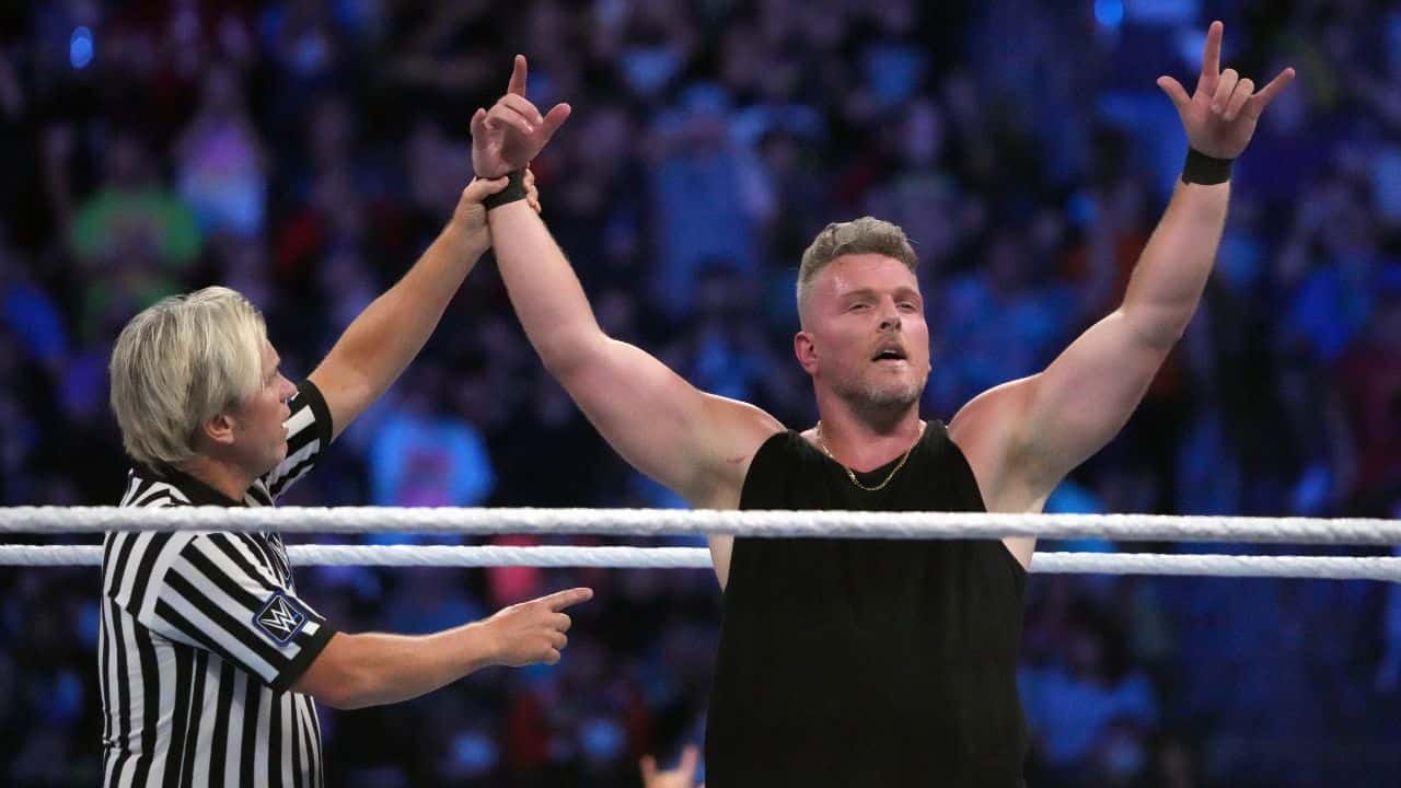 Pat McAfee Reacts to His Match With Vince McMahon at WrestleMania 38 Being Named “The Worst ...