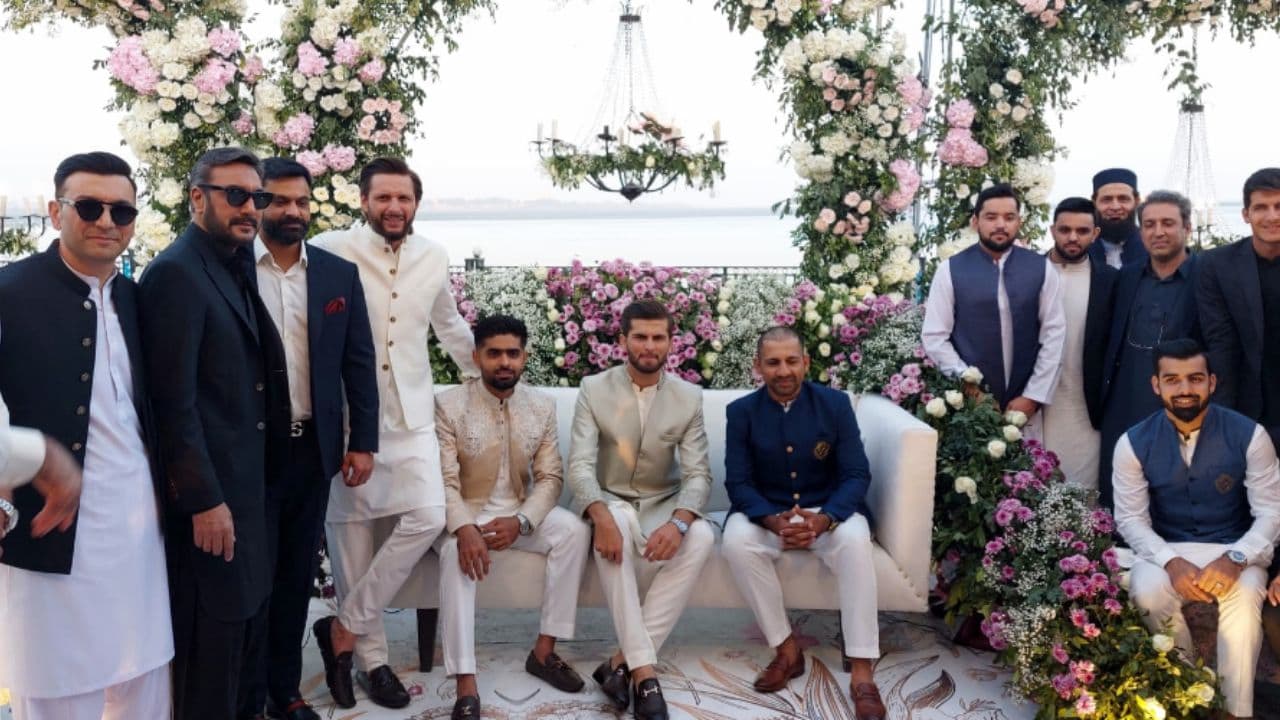 Shahid Afridi daughter marriage photos: Are Shahid and Shaheen Afridi ...