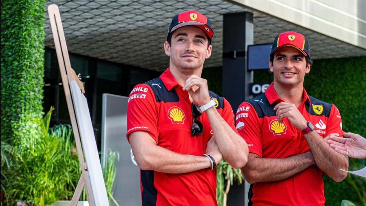 Charles Leclerc Gives Epic Two-Word Reply After Carlos Sainz Claims He's Better at Every Sport ...