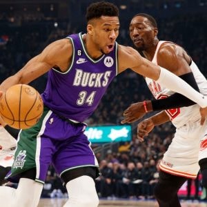 Bam Adebayo Puts Giannis Antetokounmpo in the Same Group as Michael ...