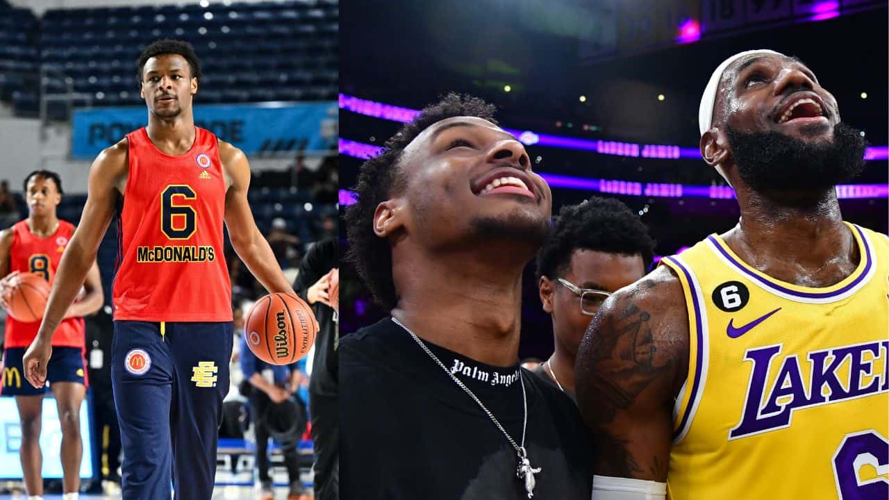 "Bronny James Got a Better Stroke Than his Dad": Skip Bayless Finds New ...
