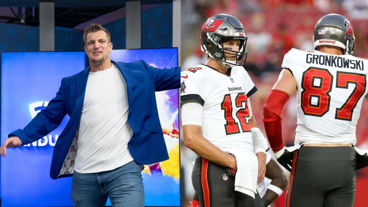 Tom Brady’s Pal Rob Gronkowski Shows off His Insane Catching Skills in a Breathtaking Ocean ...