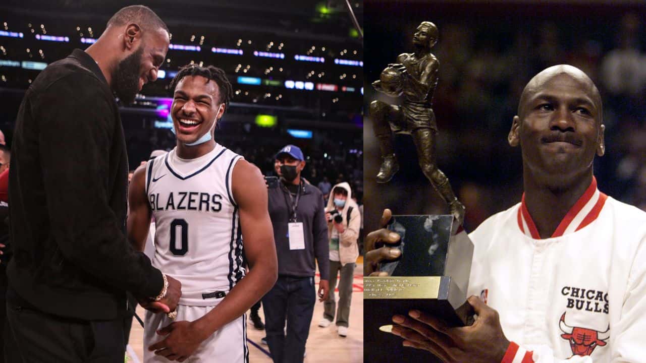 “Couldn’t Beat Michael Jordan in Anything Else!”: LeBron James’ Son ...