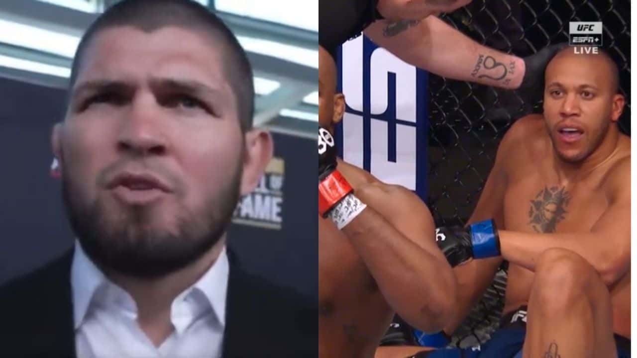 Khabib Nurmagomedov Warned Ciryl Gane About His ‘Weak Wrestling’ Way ...