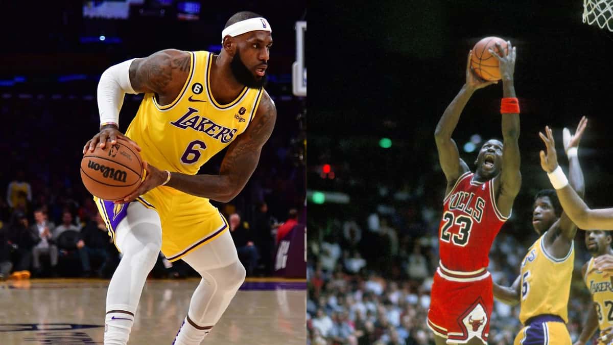 "I Became Right-Handed Seeing Michael Jordan": LeBron James Cannot ...