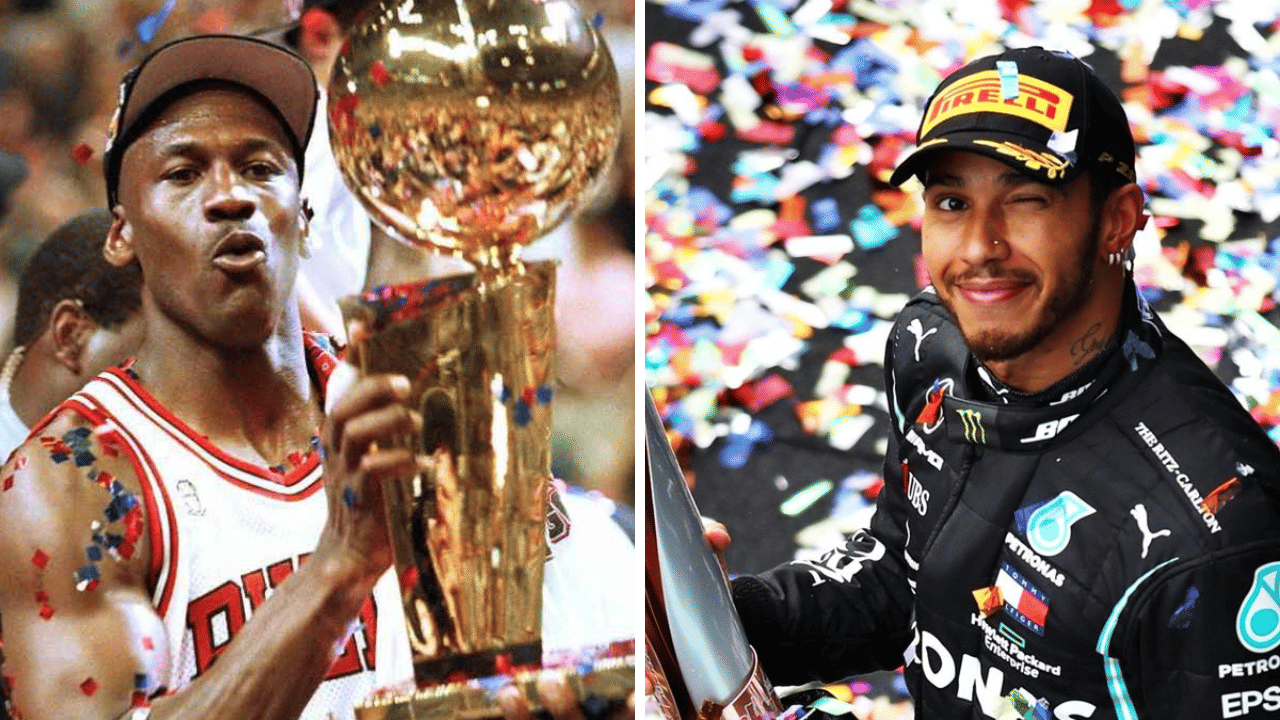 Lewis Hamilton Channels NBA GOAT Michael Jordan's Greatness in A ...