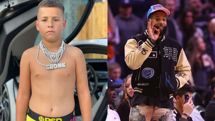9-Year-Old Football Sensation Baby Gronk Fanboys Odell Beckham Jr in ...