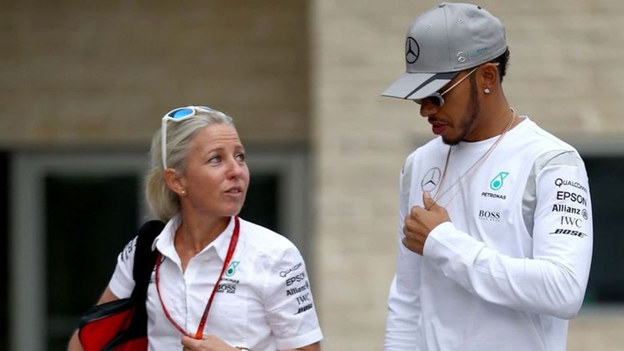 “We Text Every Day”: Lewis Hamilton Rubbishes Rumors of Angela Cullen ...