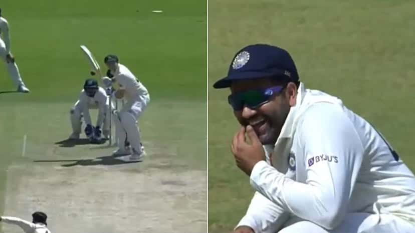 Shreyas Iyer bowling: Rohit Sharma convulses with laughter as Iyer ...