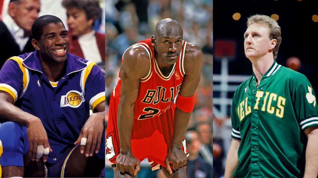 "What Larry Bird and I Had": Magic Johnson Once Taunted Michael Jordan ...