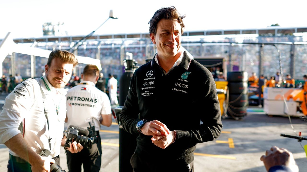 “I Believe 100% in Mercedes”: Toto Wolff Rallies Behind His Team After a Successful Weekend in ...