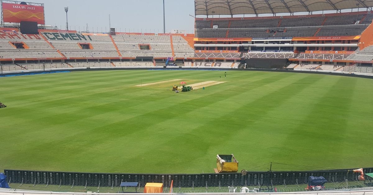 SRH vs RR Pitch Report of Rajiv Gandhi International Stadium, Hyderabad ...