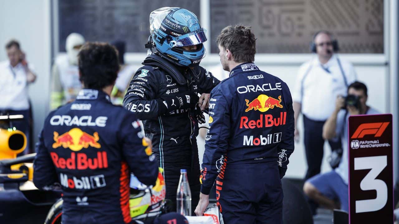 “Ridiculous” George Russell Brings Out Mad Max Verstappen at Azerbaijan ...