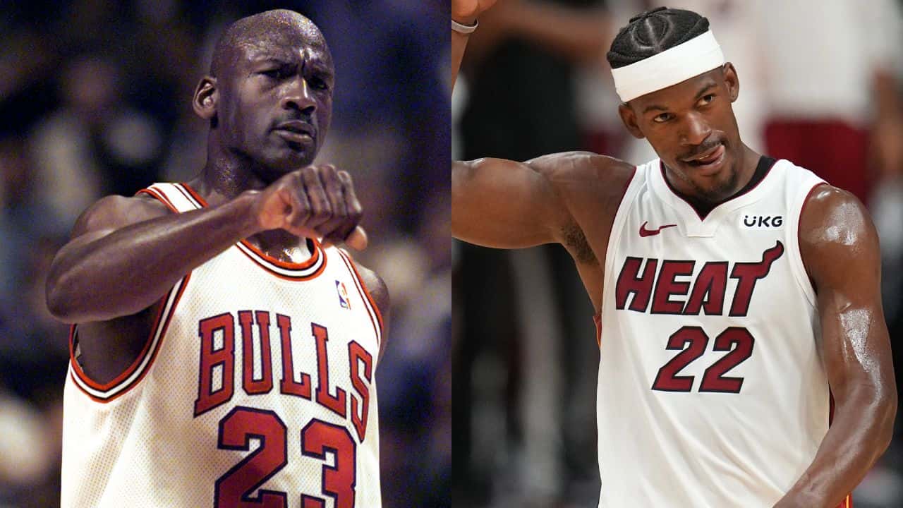 Is Jimmy Butler Michael Jordan’s Son? Heat Star’s Resemblance To Bulls ...