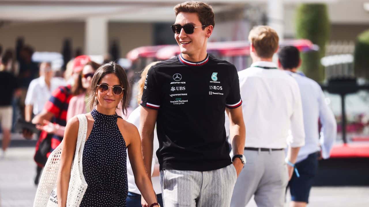 George Russell Sheds Light on His "Incredibly Supportive" Girlfriend ...