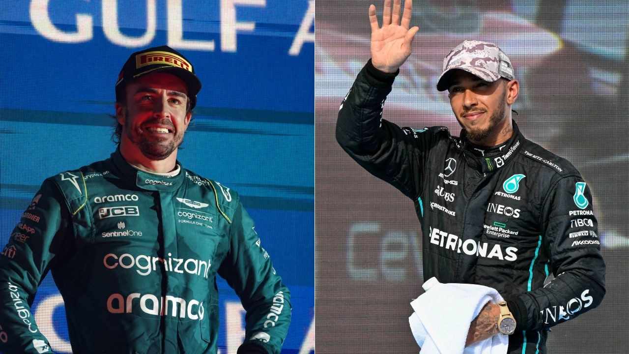 F1 Old Timers Lewis Hamilton & Fernando Alonso Can Only Hope to Reach ...