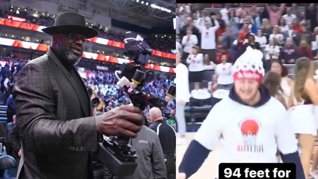 Shaquille O'Neal Joins the Celebrations After Fan Makes Insane 94-Feet ...