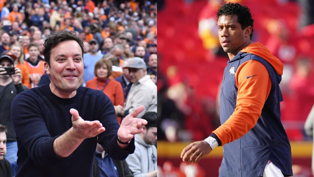 Russell Wilson Once Almost Busted Comedian Jimmy Fallon’s Head With a ...