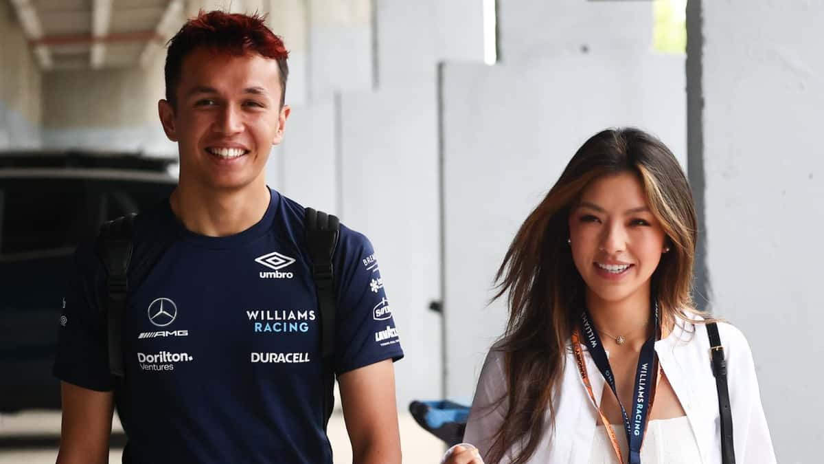 Alex Albon Spends Time Vacationing With His Girlfriend Lily Muni He in ...