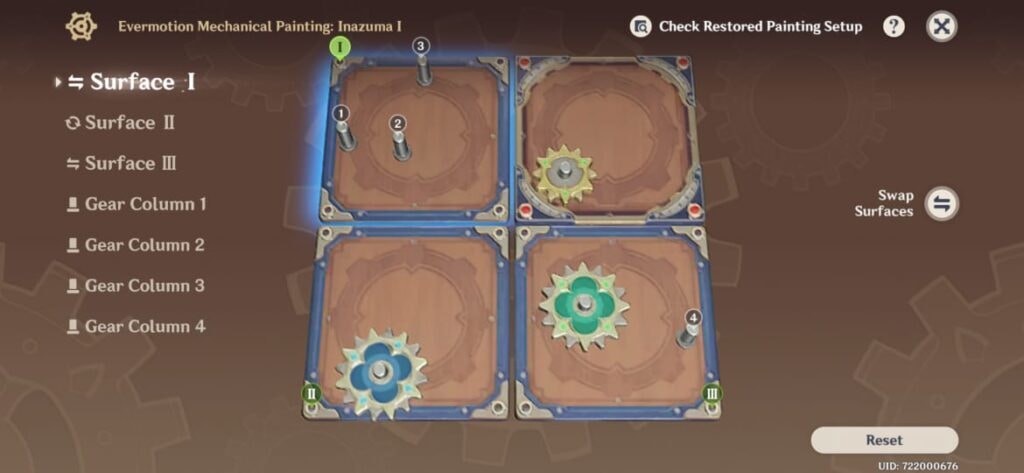 Genshin Impact Evermotion Mechanical Painting: Inazuma I & II puzzles ...