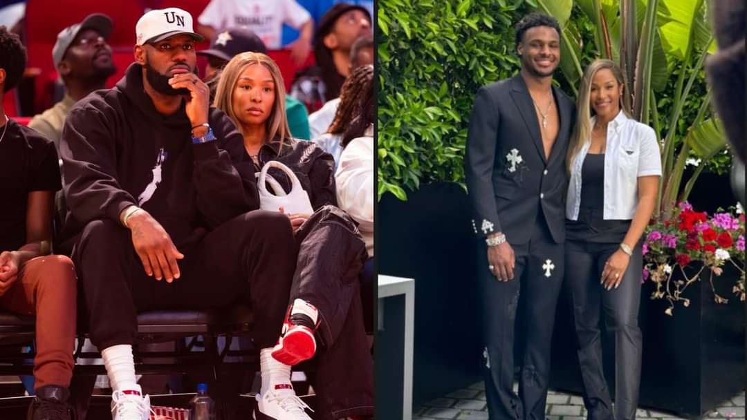 LeBron James and Savannah James Get Emotional While Sharing Bronny’s ...
