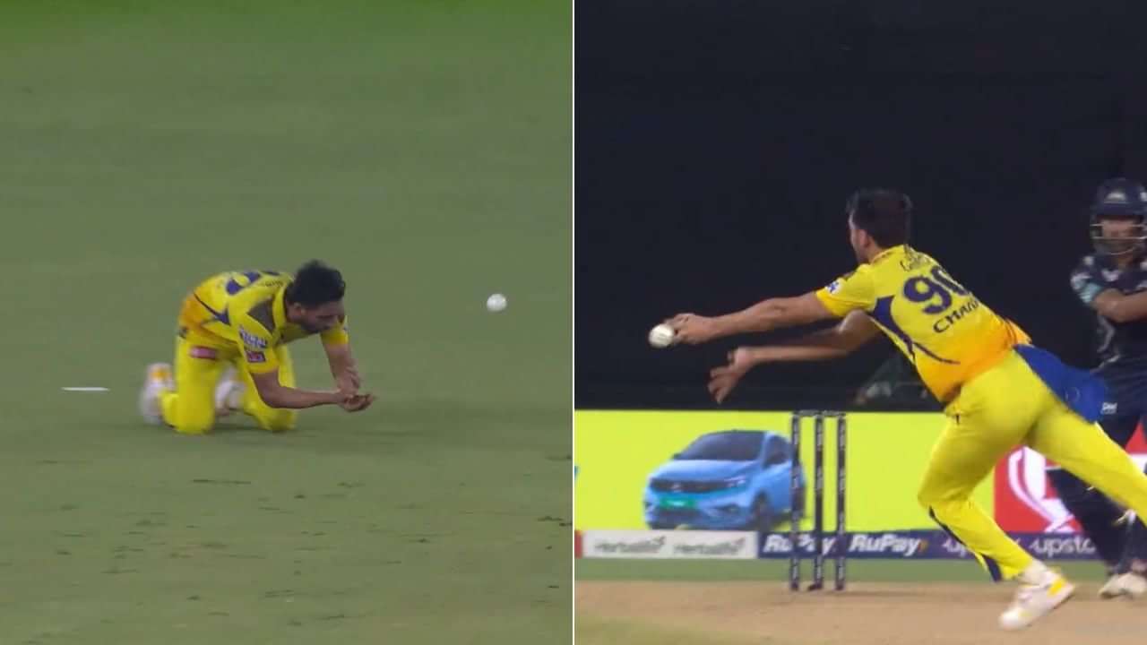 Deepak Chahar Drop Catch Video: CSK Pacer Gives Reprieves To Shubman Gill and Wriddhiman Saha in ...