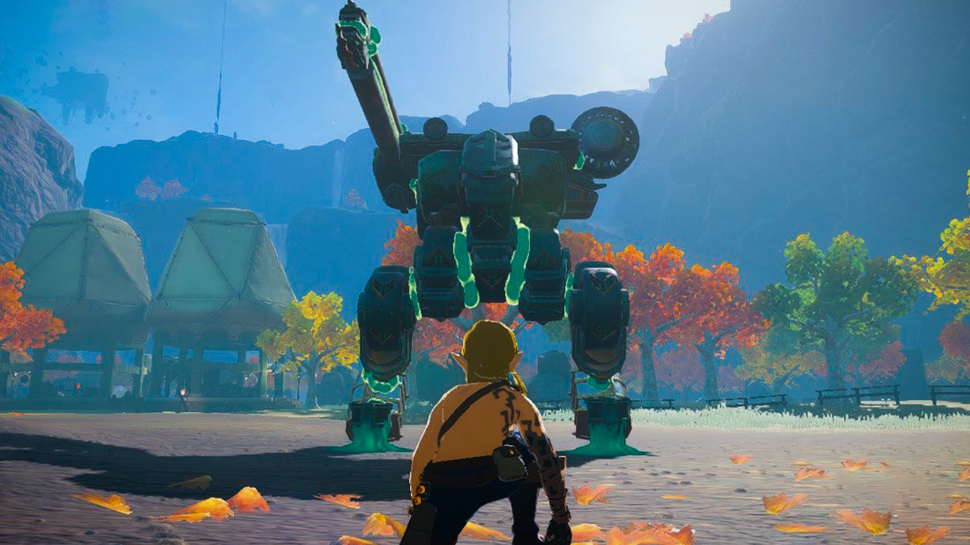 Zelda fan recreates a Metal Gear Solid mecha in Tears of the Kingdom ...