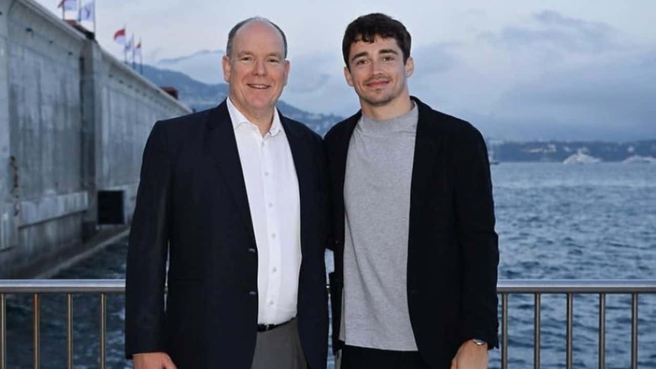Charles Leclerc Carries the Hopes of Monegasques as Prince Albert Sets ...