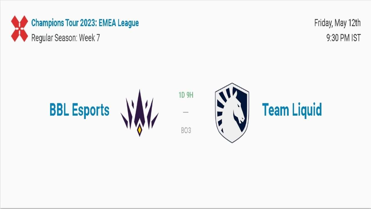 Valorant EMEA Match-Up: Team Liquid vs. BBL Esports; Predictions ...