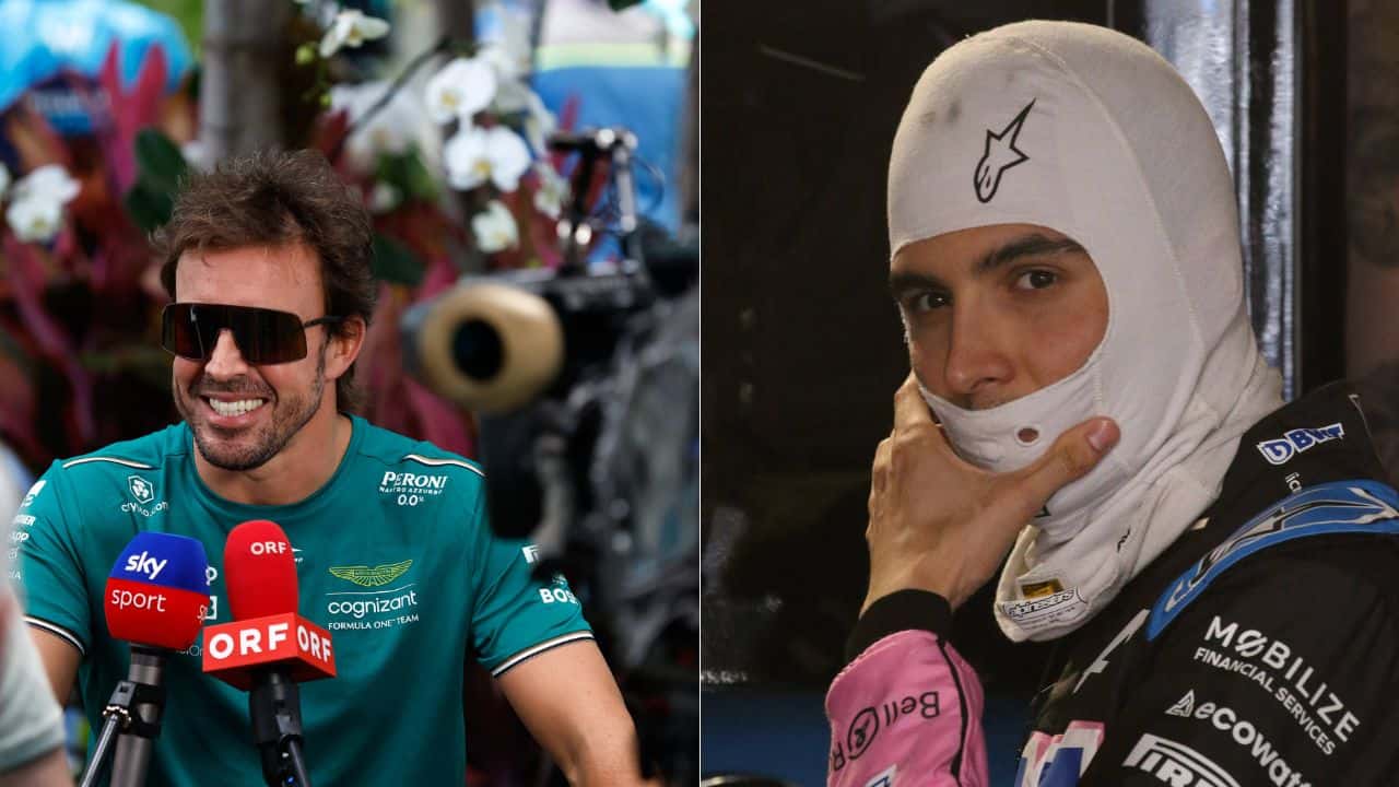 Fernando Alonso Takes Huge Dig at Former Alpine Teammate Esteban Ocon ...