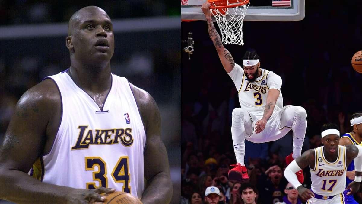 "That's Lakers Shaq vs Celtics Shaq!": Shaquille O'Neal Trolls Anthony ...