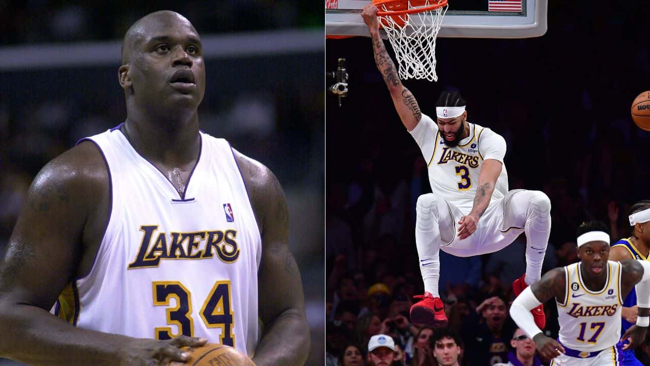 "That's Lakers Shaq vs Celtics Shaq!": Shaquille O'Neal Trolls Anthony ...