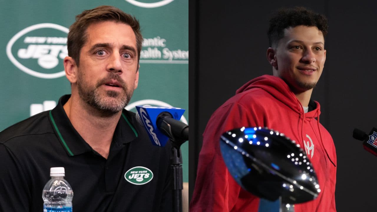 Aaron Rodgers 'Fanboy' Patrick Mahomes Names Peyton Manning as the Most ...