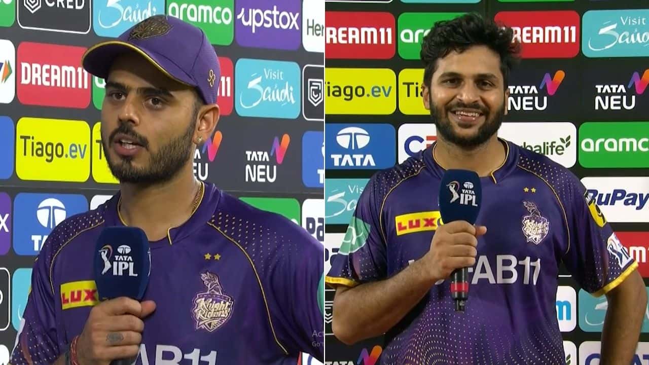 "Main Usse Salah Lene Gaya Tha": Nitish Rana had Consulted Shardul ...