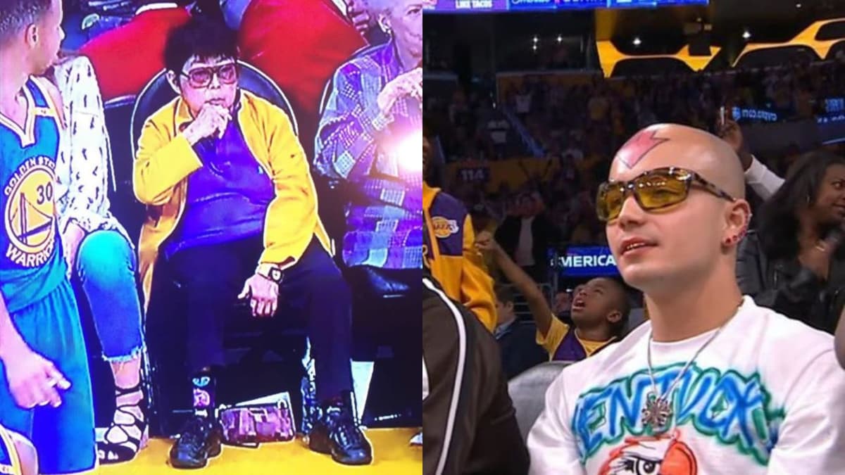 ‘Lil Old Asian Lady’ And ‘AANG From Avatar’ Sitting On $30,000 Courtside Seats For LeBron James ...