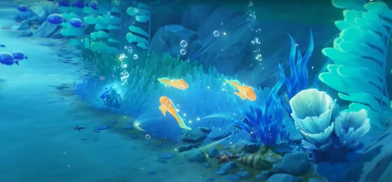 Genshin Impact underwater gameplay reveal: Fontaine official teaser ...