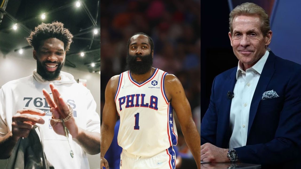 “James Harden, Just Give Joel Embiid Some Help”: Skip Bayless Calls Out Sixers Guard By Bringing ...