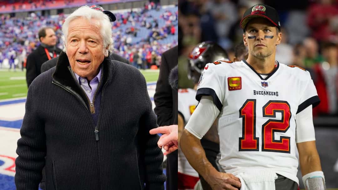 Tom Brady Allegedly Kissing Robert Kraft on the Lips After Super Bowl Victory Made NFL Fans ...