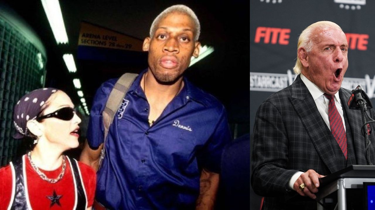 "Dennis Rodman, How Do You Cheat on Madonna?": WWE Legend Ric Flair Was ...
