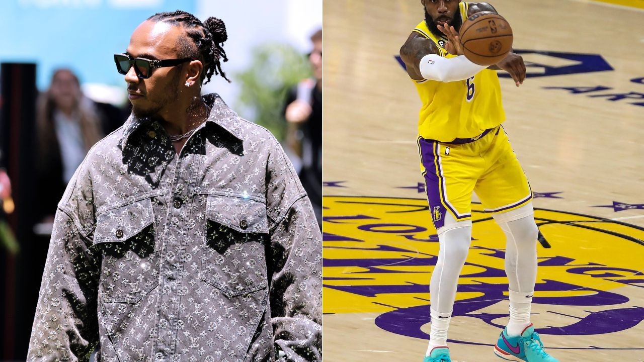 Lewis Hamilton Sums Up LA Lakers Obliterating Golden State Warriors in ...
