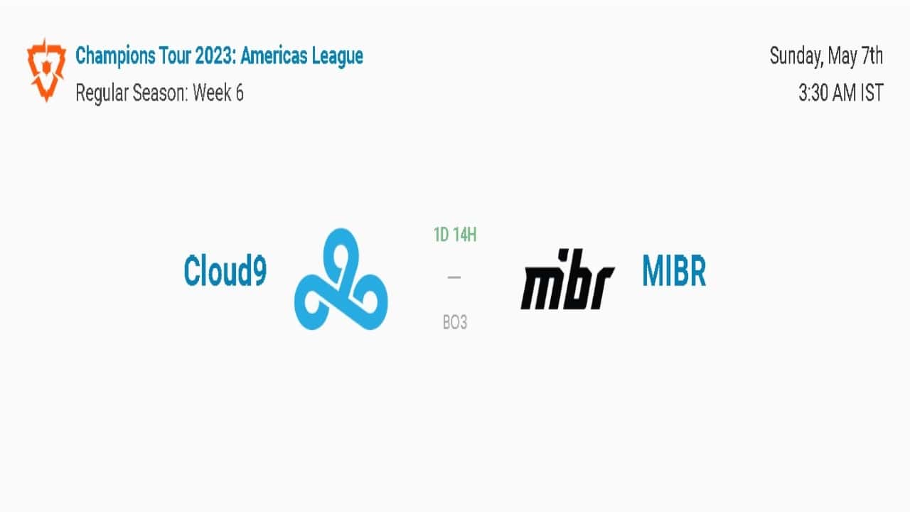 Valorant Americas: Cloud9 vs. MIBR Match Predictions, Where to Watch, Head to Head and More ...