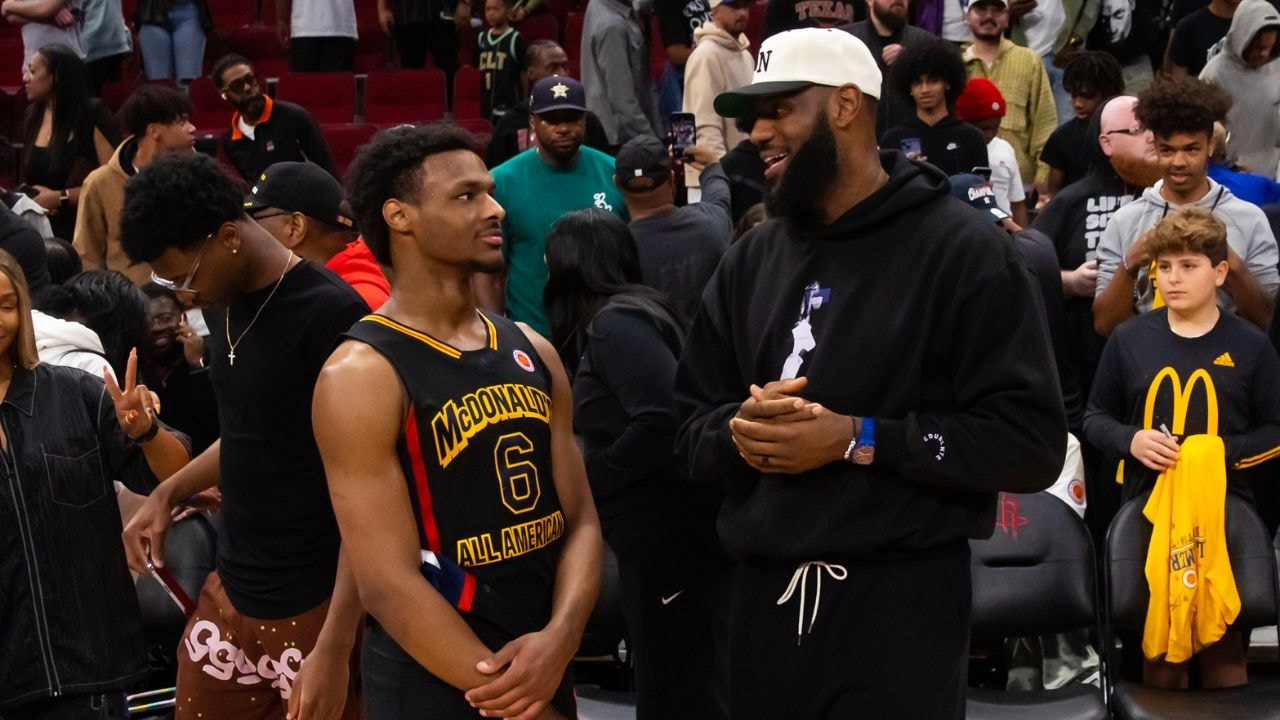Bronny James Uses Father’s Day to One-Up LeBron James in GOAT Debate vs ...