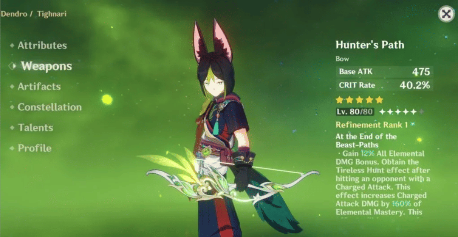 Tighnari Genshin Impact guide: Builds, Ascension materials & more